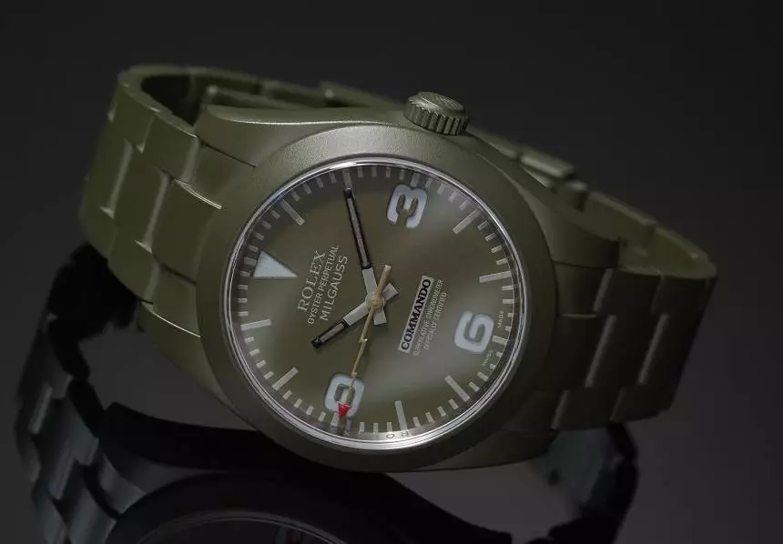 Gwylfa Rolex Commando Adran Gwylio Bamford