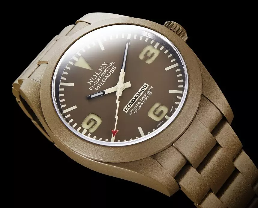 Gwylfa Rolex Commando Adran Gwylio Bamford