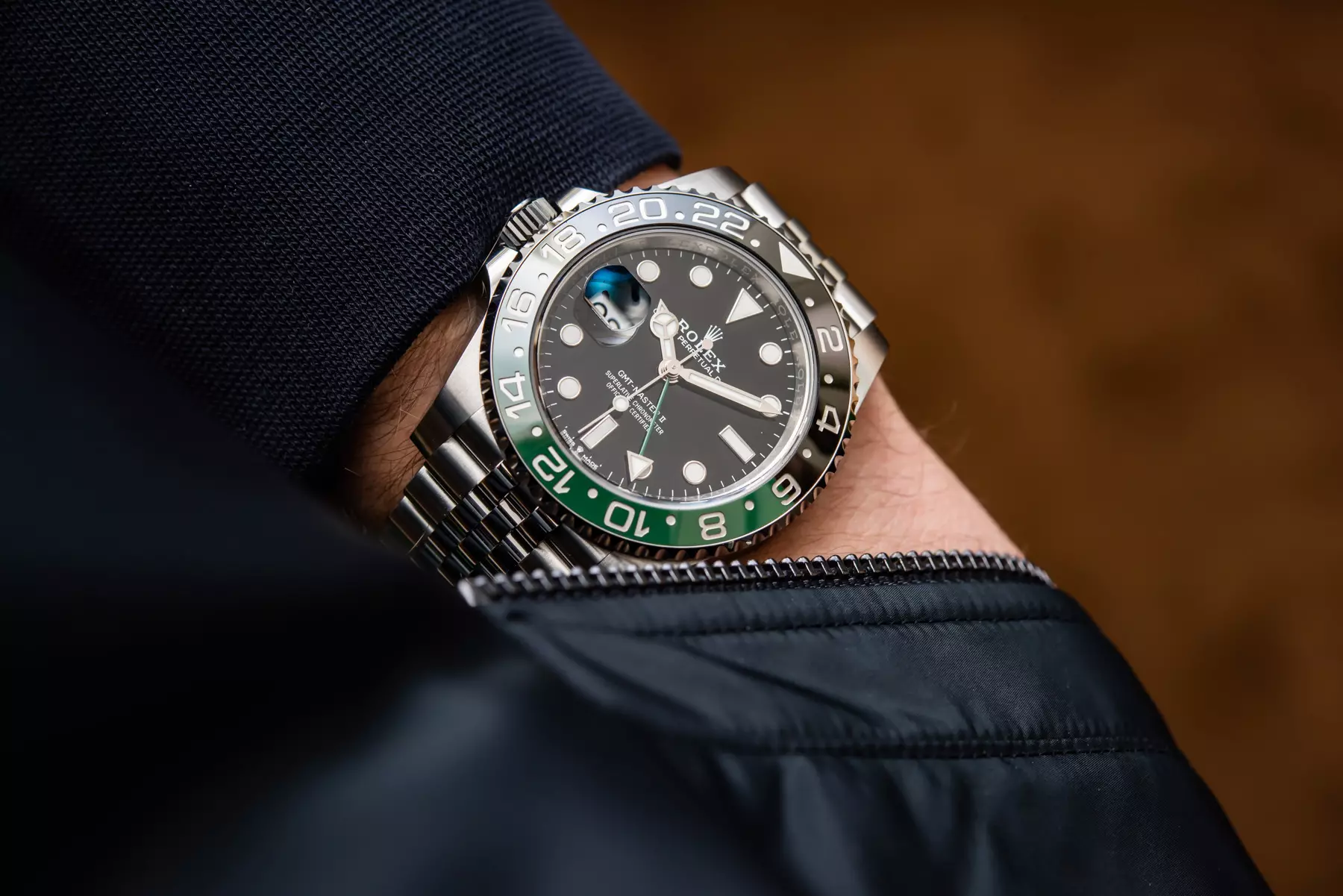 Практычны: Rolex GMT Master-II Ref. 126720 Гадзіннік для левай рукі VTNR 'Destro' 1811_7