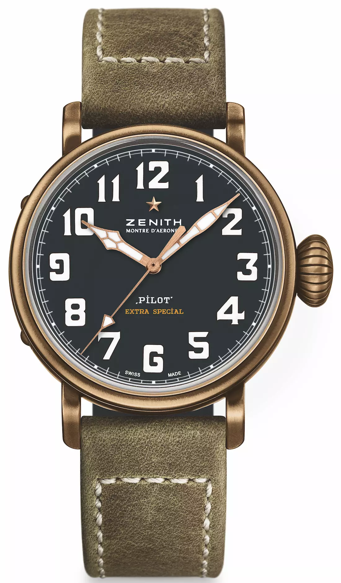 Зенит Pilot Type 20 Extra Special 40MM Watch биринҷӣ 18257_2