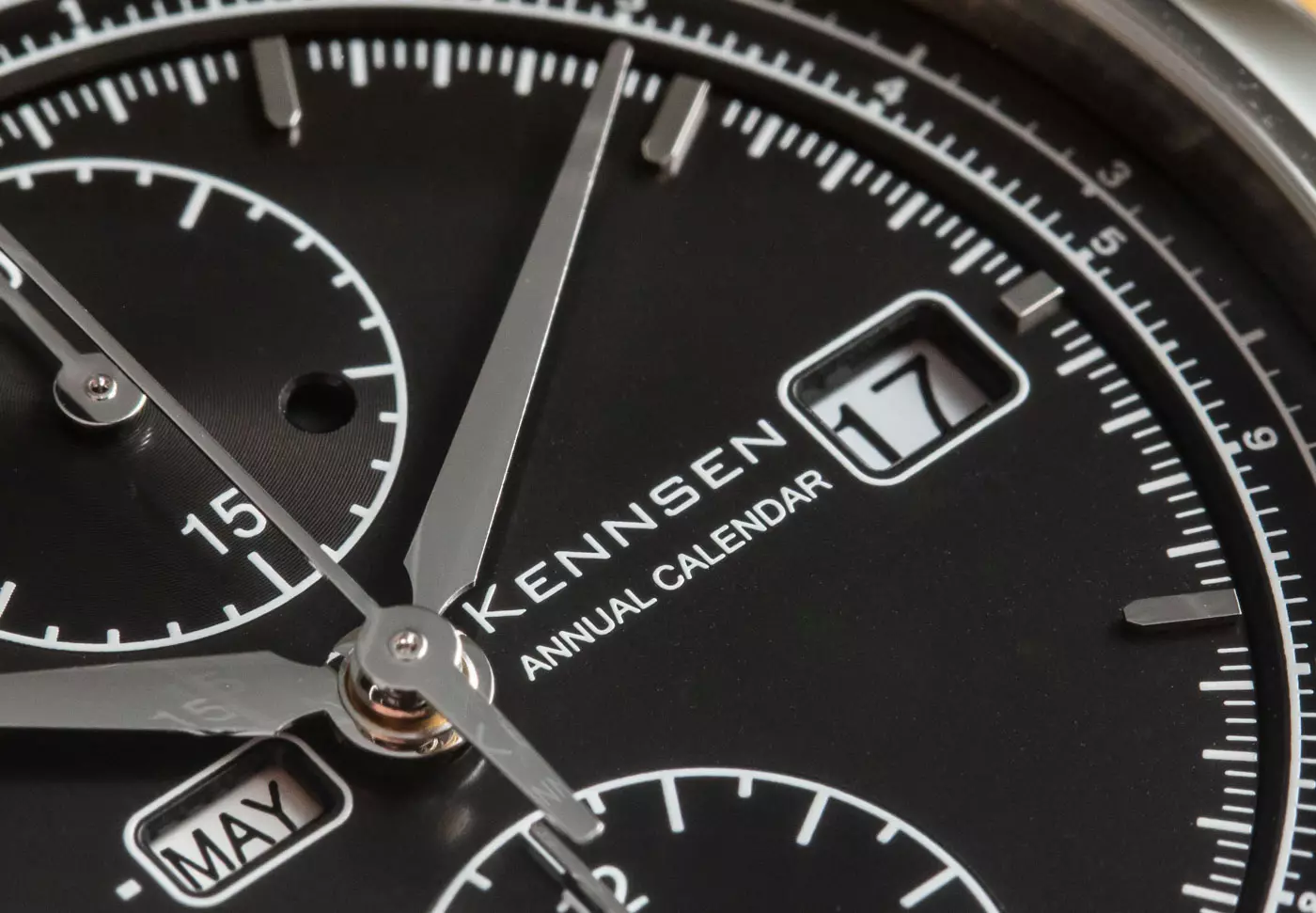 Prehľad hodiniek Kennsen s ročným kalendárom a chronografom 18381_2