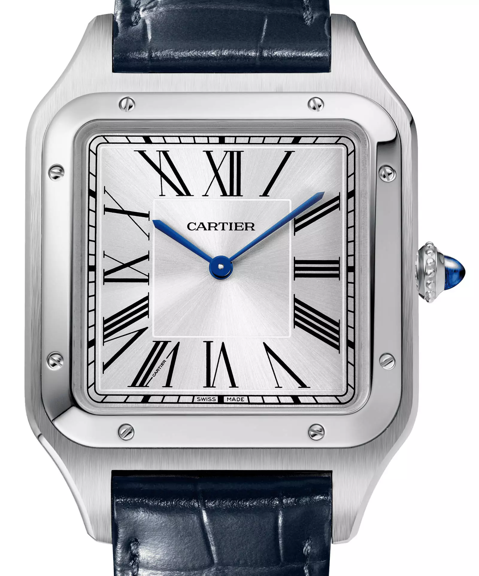 Cartier Santos-Dumont XL rokas vēja pulksteņi 2020. gadam, tagad arī no tērauda 18413_4