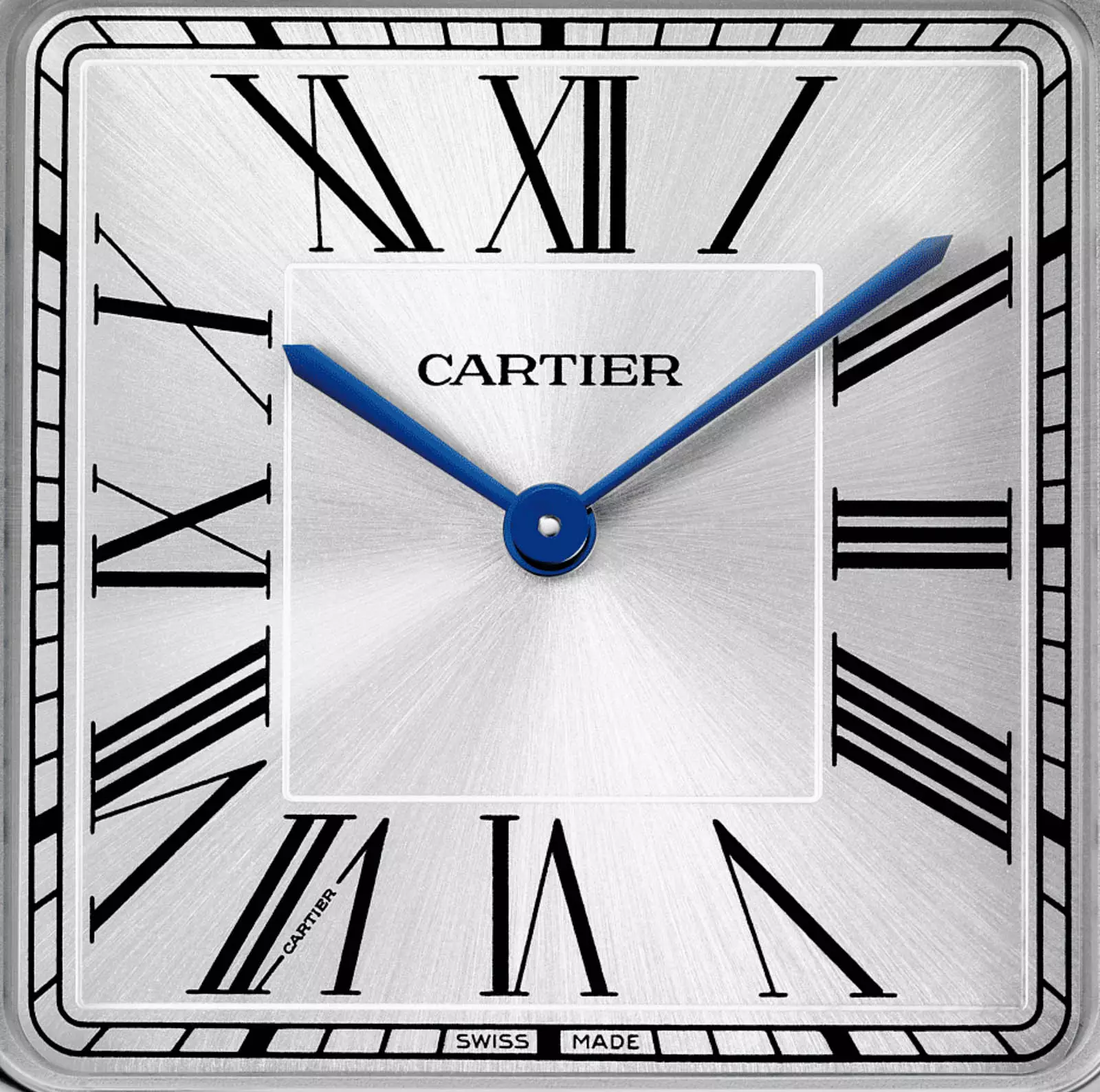 Cartier Santos-Dumont XL Watch-Wind Hand-Wind Ji bo 2020 Naha Her weha Ji Steel 18413_5