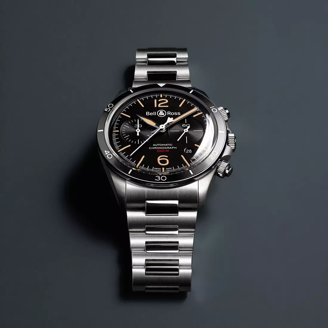 Bell & Ross Vintage BR V2 Steel Heritage цаг 18469_2