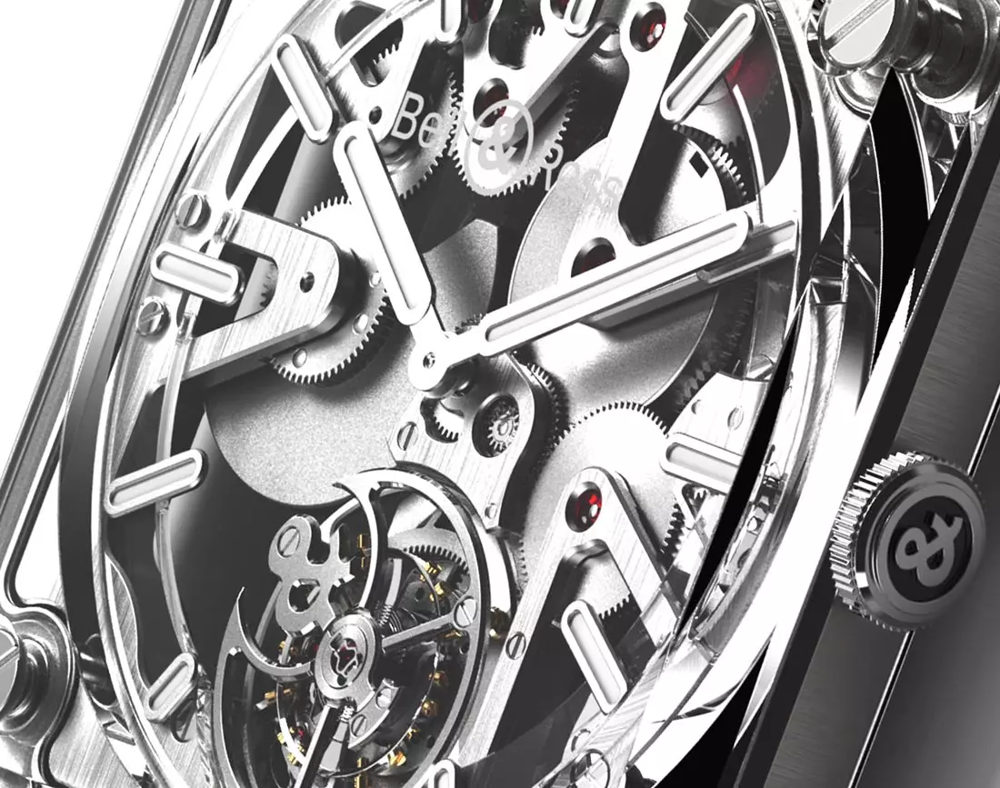 Bell & Ross BR-X2 Skeleton Tourbillon mikrorootorkell 18526_2