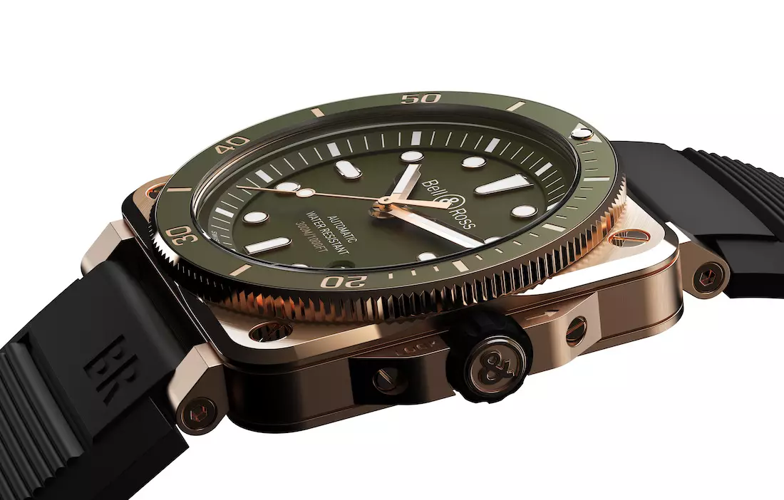 Bell & Ross BR 03-92 Diver Bronze Green Watch 18536_2