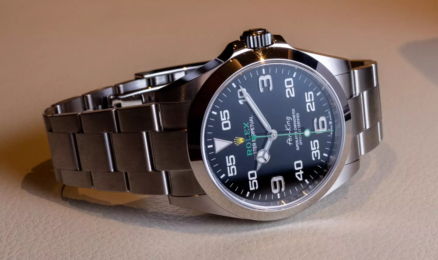 Práctico: reloj Rolex Air King 126900 para 2022 1861_5