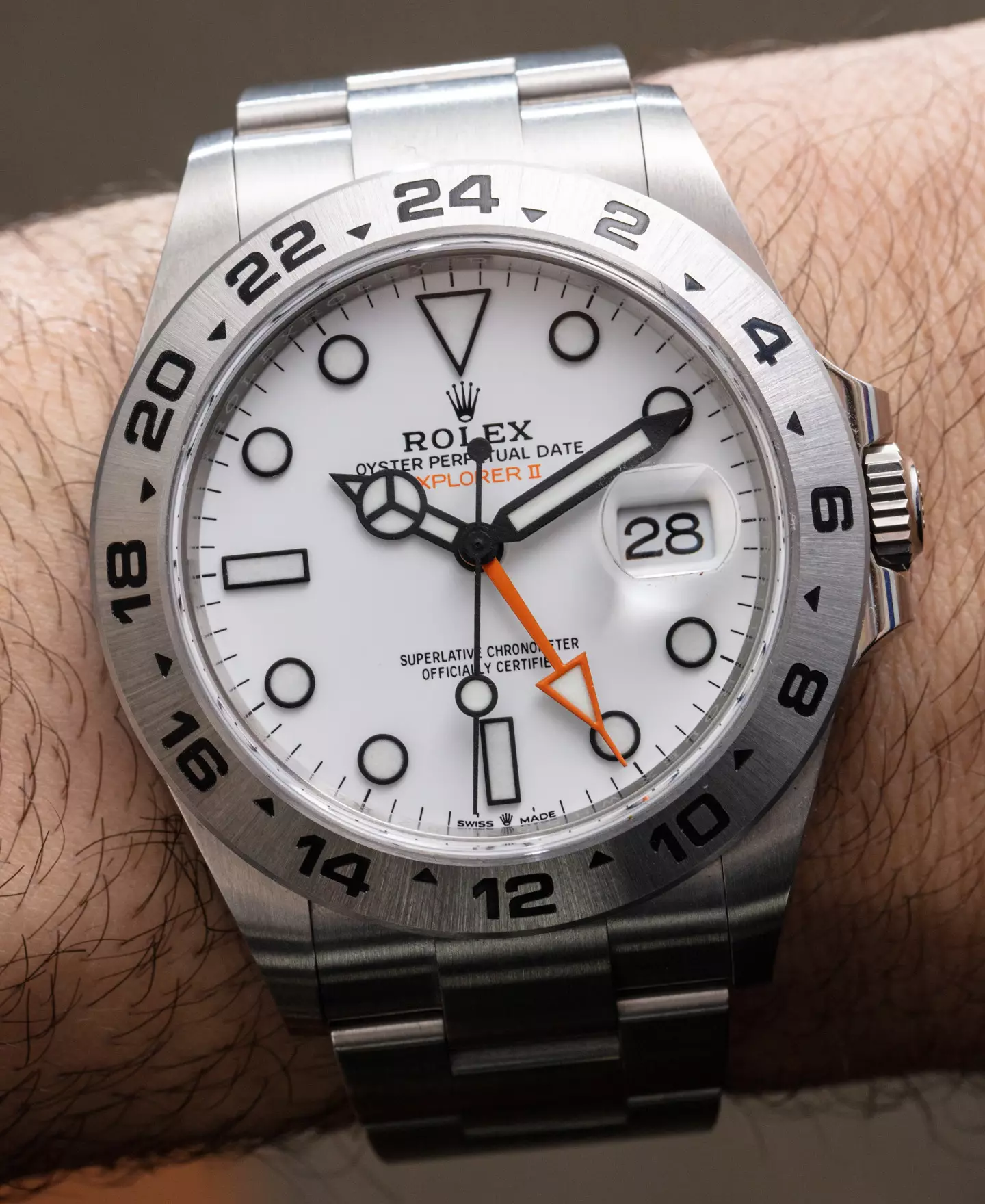 අත් ඔන්: Rolex Explorer II 226570 ඔරලෝසු 1869_4