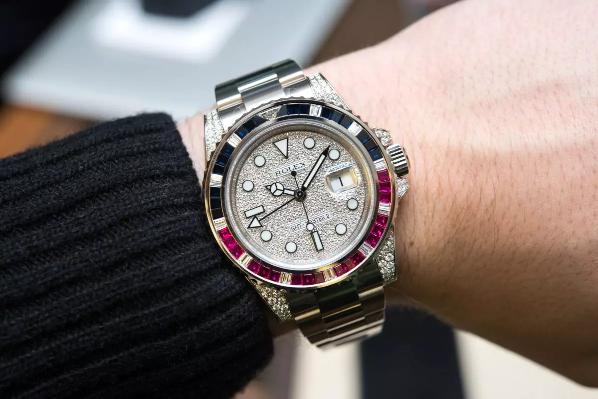 Rolex GMT-Master II 116759SARU no pulso