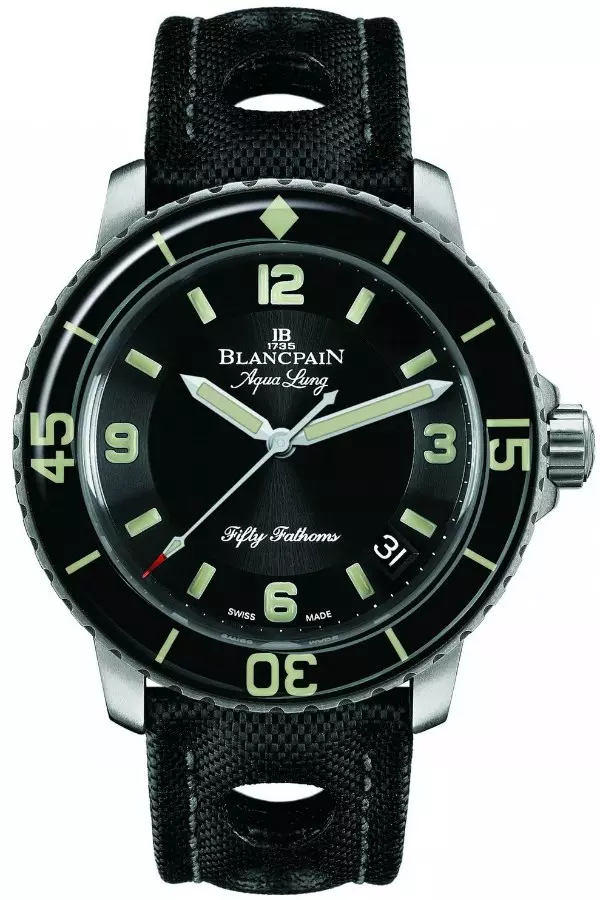 Blancpain Tribute to Fifty Fathoms Aqua Lung Watch Hands-On