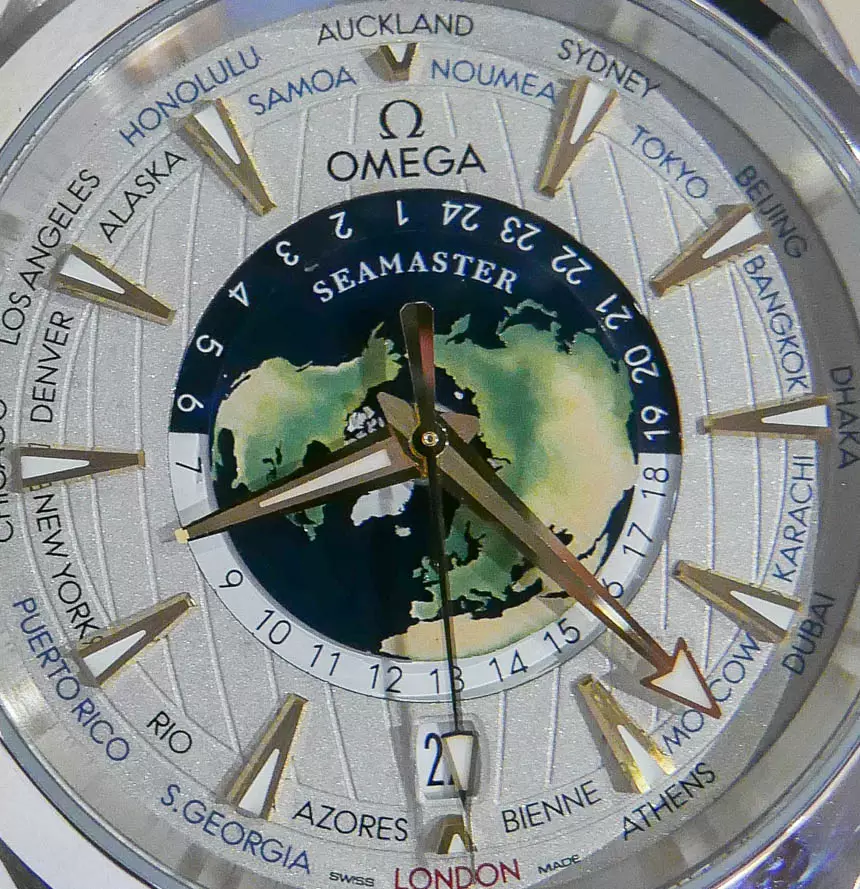 Omega Seamaster Aqua Terra Worldtimer Master Chronometer Platinum Watch Hands-On 19008_5