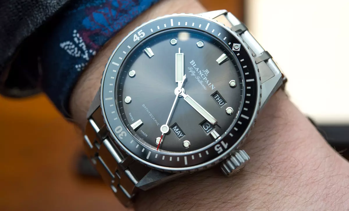 Blancpain Fifty Fathoms Bathyscaphe Quantième Annuel Hands-On 19010_1