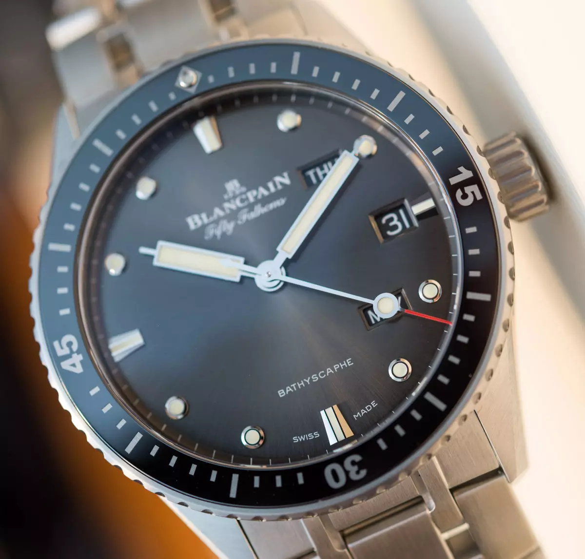 Blancpain Elli Kulaç Bathyscaphe Quantième Annuel Uygulamalı 19010_2