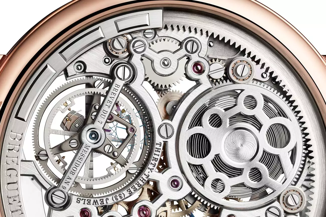 L'orologio Breguet Classique Tourbillon Extra-Plat Squelette 5395 è tecnico, artistico e sottile 19388_5