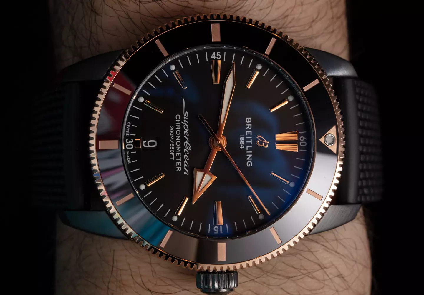 Praktyczne: zegarek Breitling Superocean Heritage II Beverly Hills z limitowanej edycji 19596_6