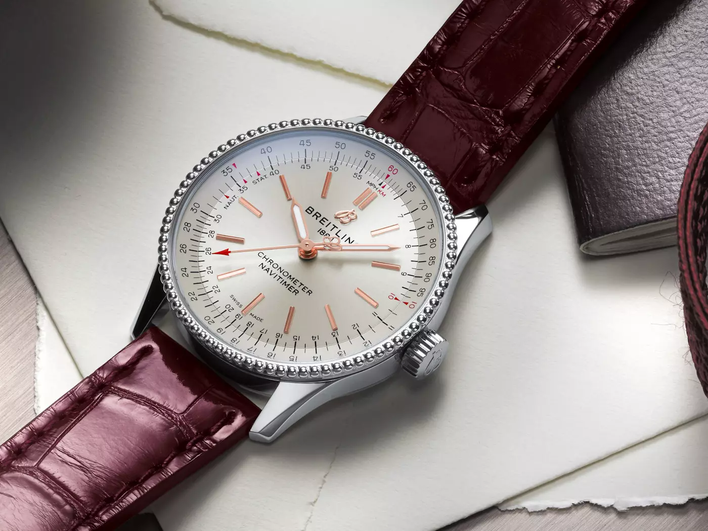 Breitling debutuje v kolekcii hodiniek Navitimer Automatic 35 pre ženy 19600_5