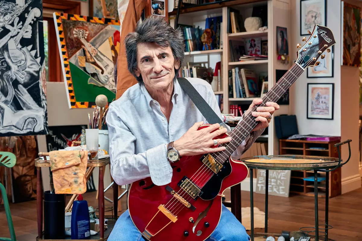 Gitaris Bremont Rolling Stones Ronnie Wood Pada Koleksi Edisi Terhad 1947 19730_2