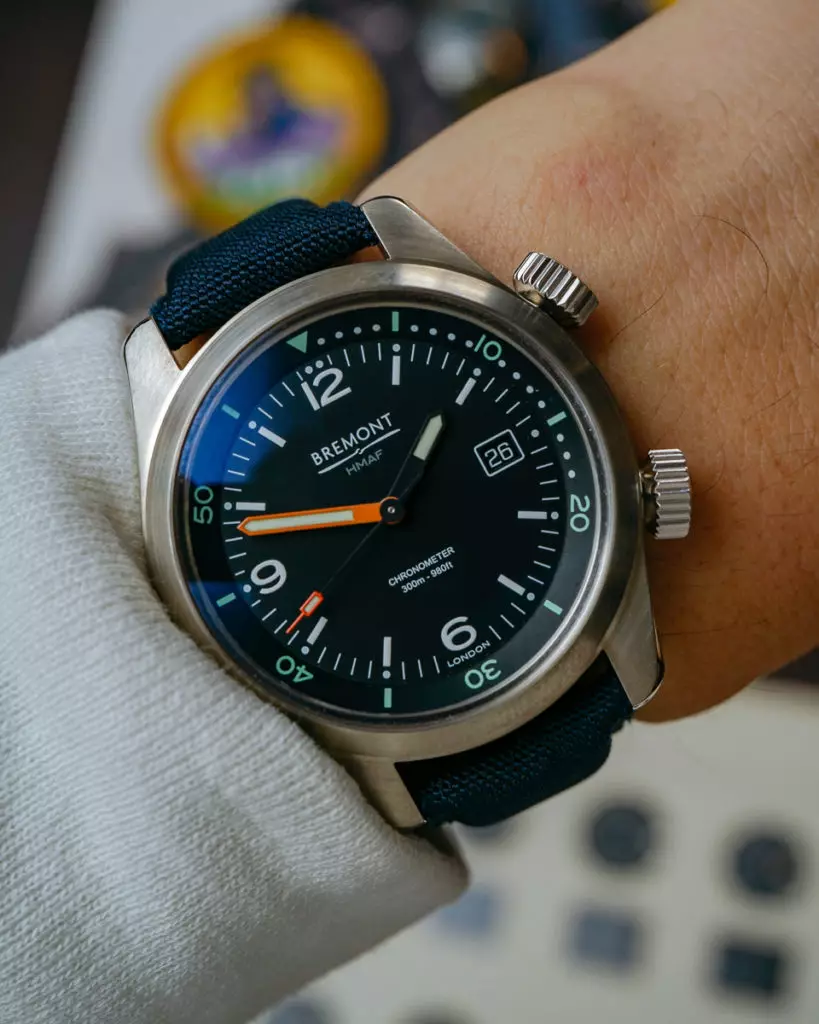 Bremont HMAF Argonaut an harba wuyan hannu