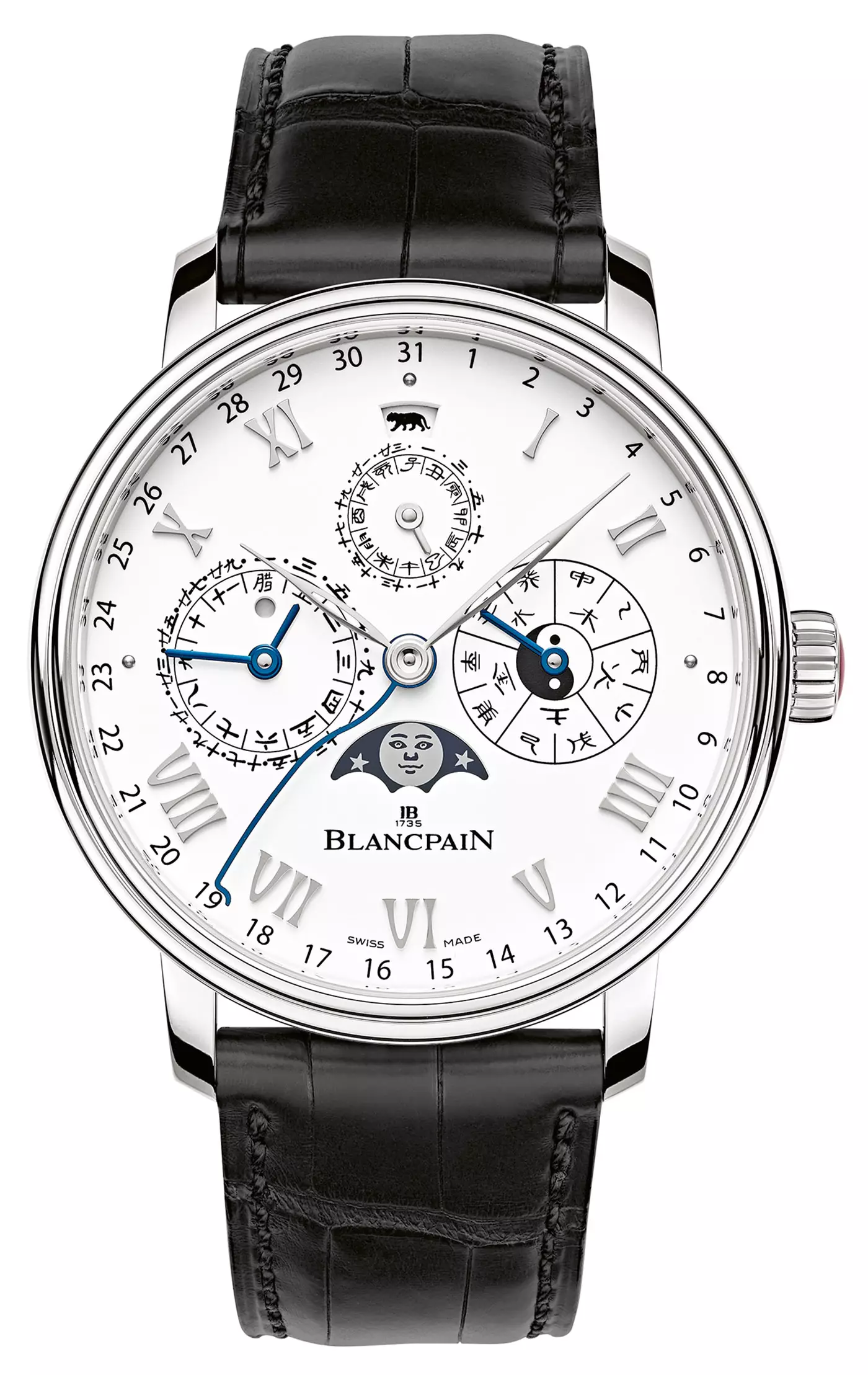 Blancpain نے لمیٹڈ ایڈیشن Villeret روایتی چینی کیلنڈر واچ کی شروعات کی۔ 1988_1