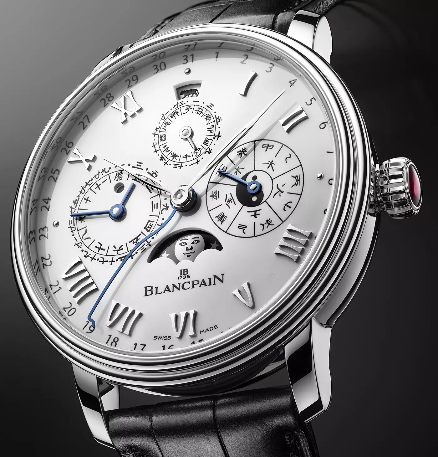 Blancpain дебитира со ограничено издание Villeret Традиционален кинески календар часовник 1988_2