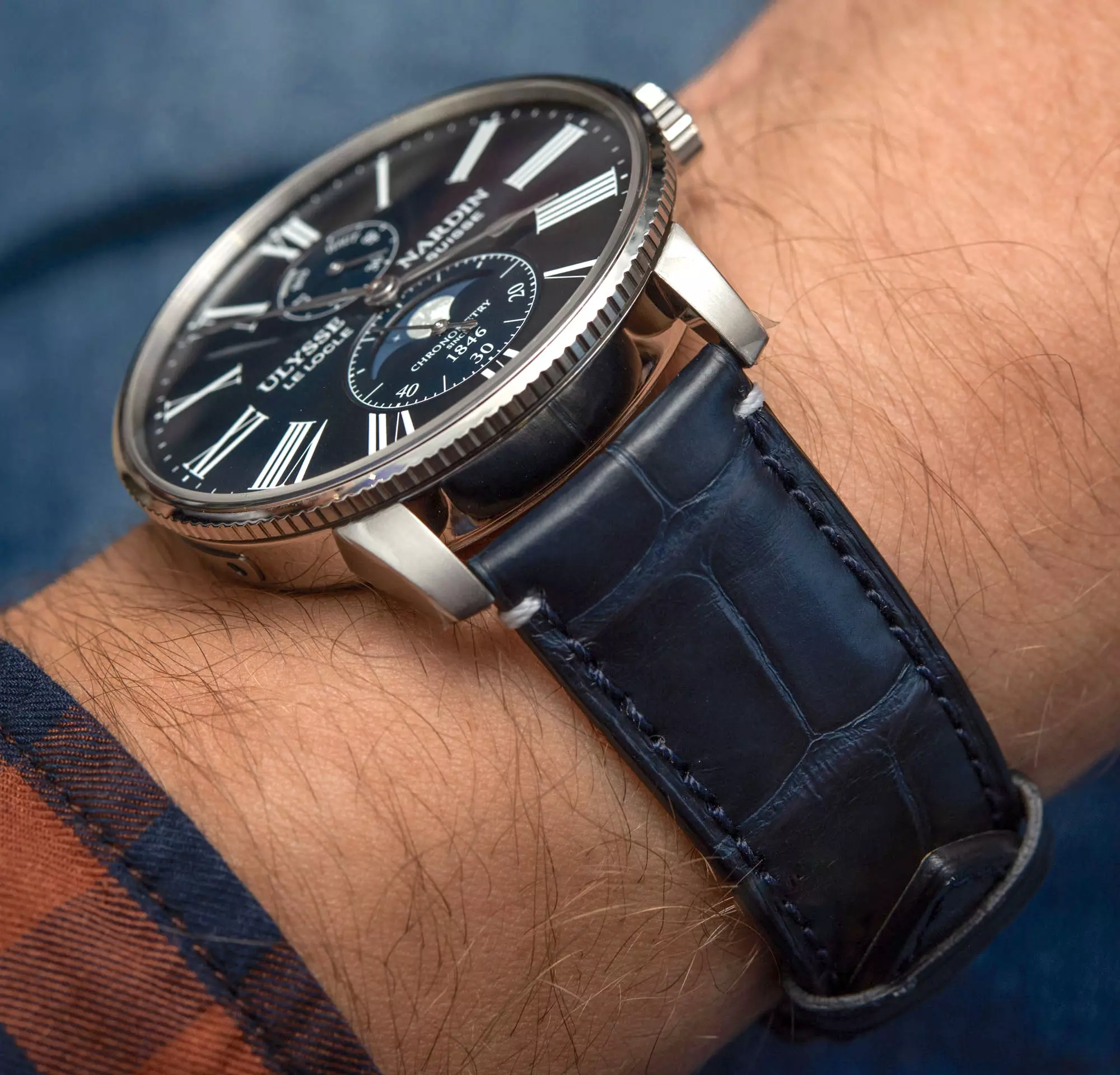 Hands-On: Koleksi Jam Tangan Ulysse Nardin Marine Torpilleur 175 Tahun 2004_4