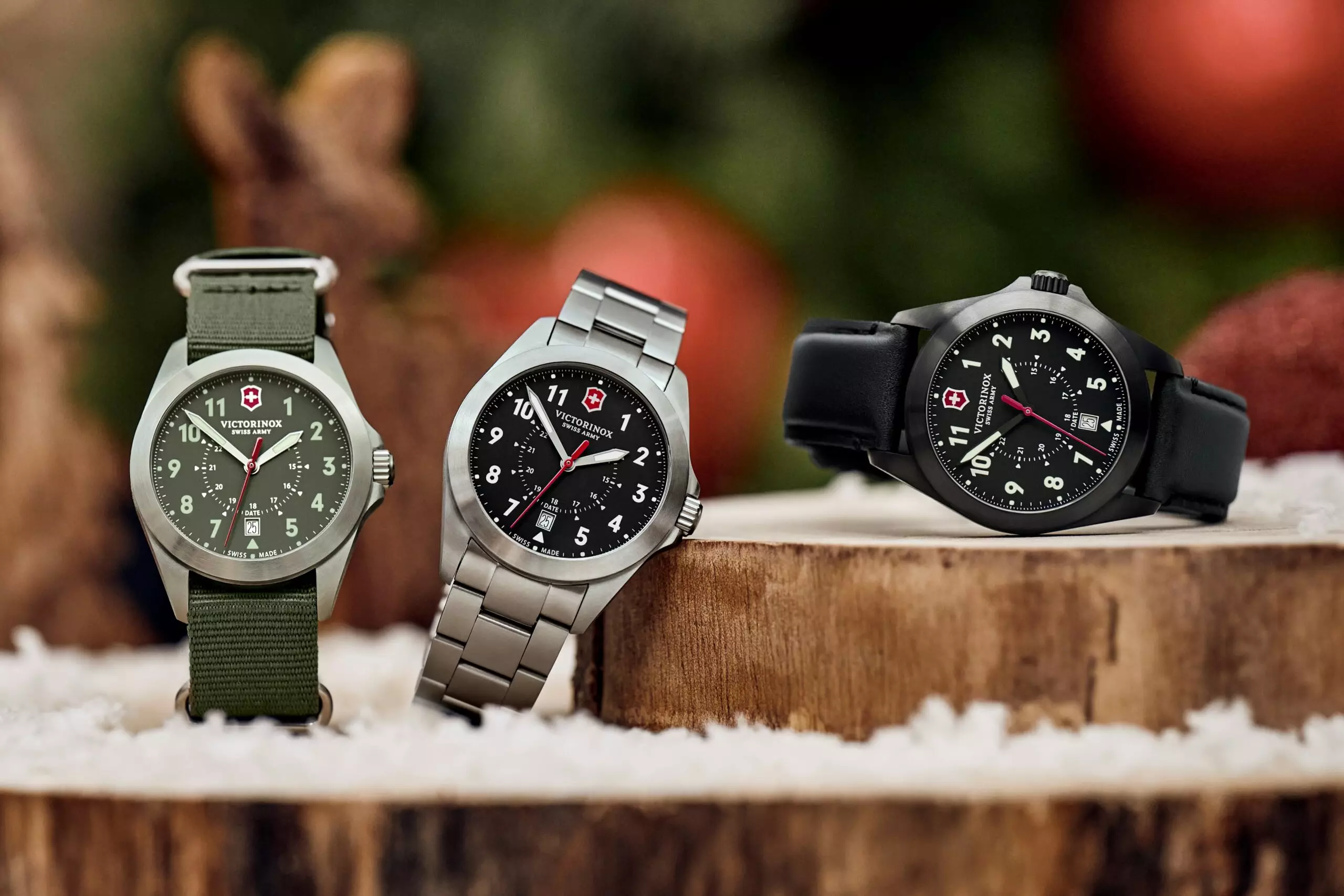 Un cadeau de vacances parfait pour les aventuriers : les montres Victorinox Swiss Army Heritage