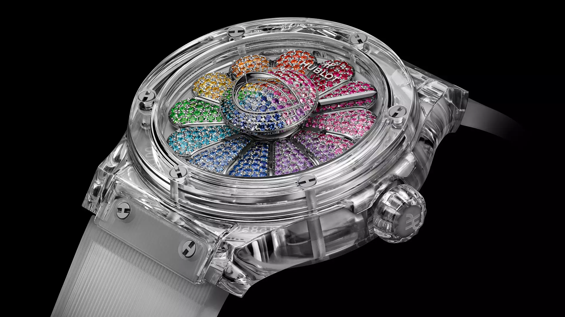 Hublot Хязгаарлагдмал тооны сонгодог Fusion Takashi Murakami Sapphire Солонго цагийг дебютээ