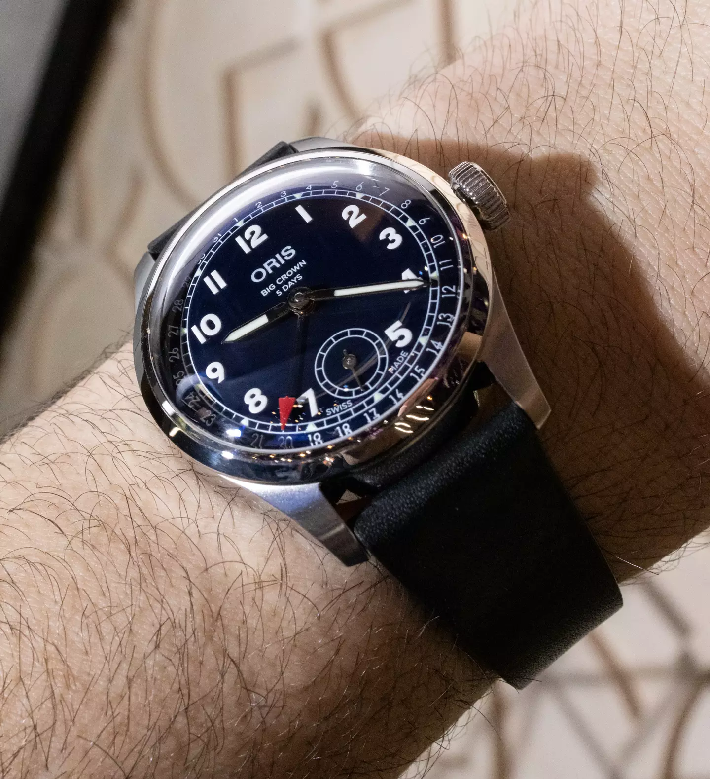 Hands-On: Ρολόι Oris Pointer Date Calibre 403 2013_1