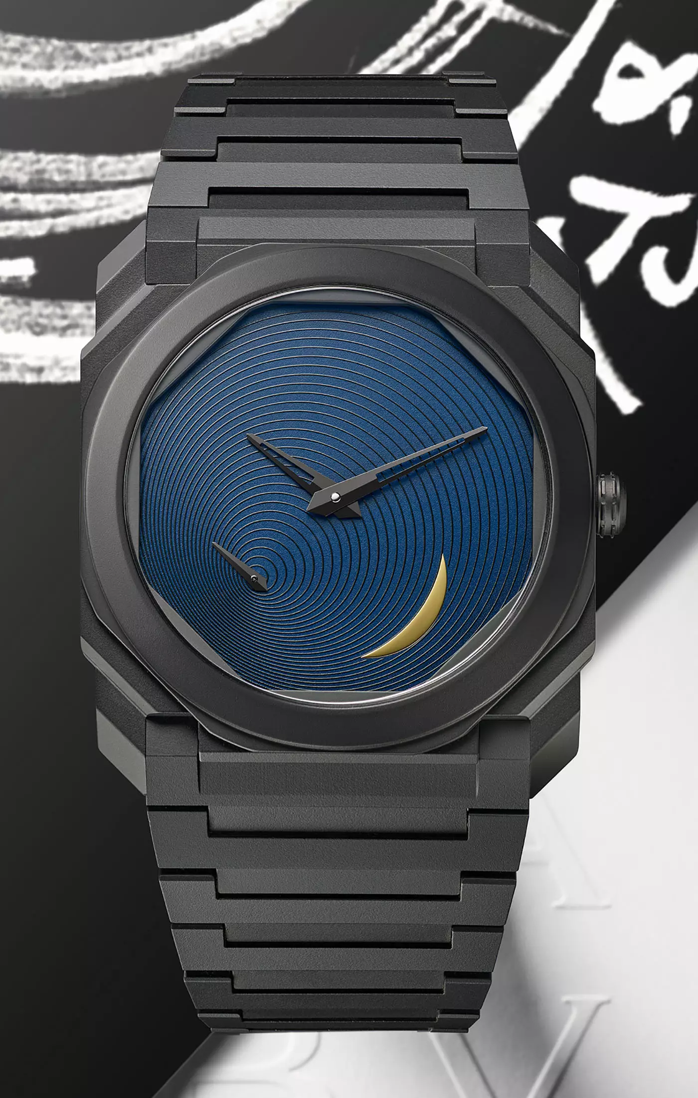 بولغري تطرح لأول مرة ساعة محدودة الإصدار Octo Finissimo Tadao Ando Watch 20153_5