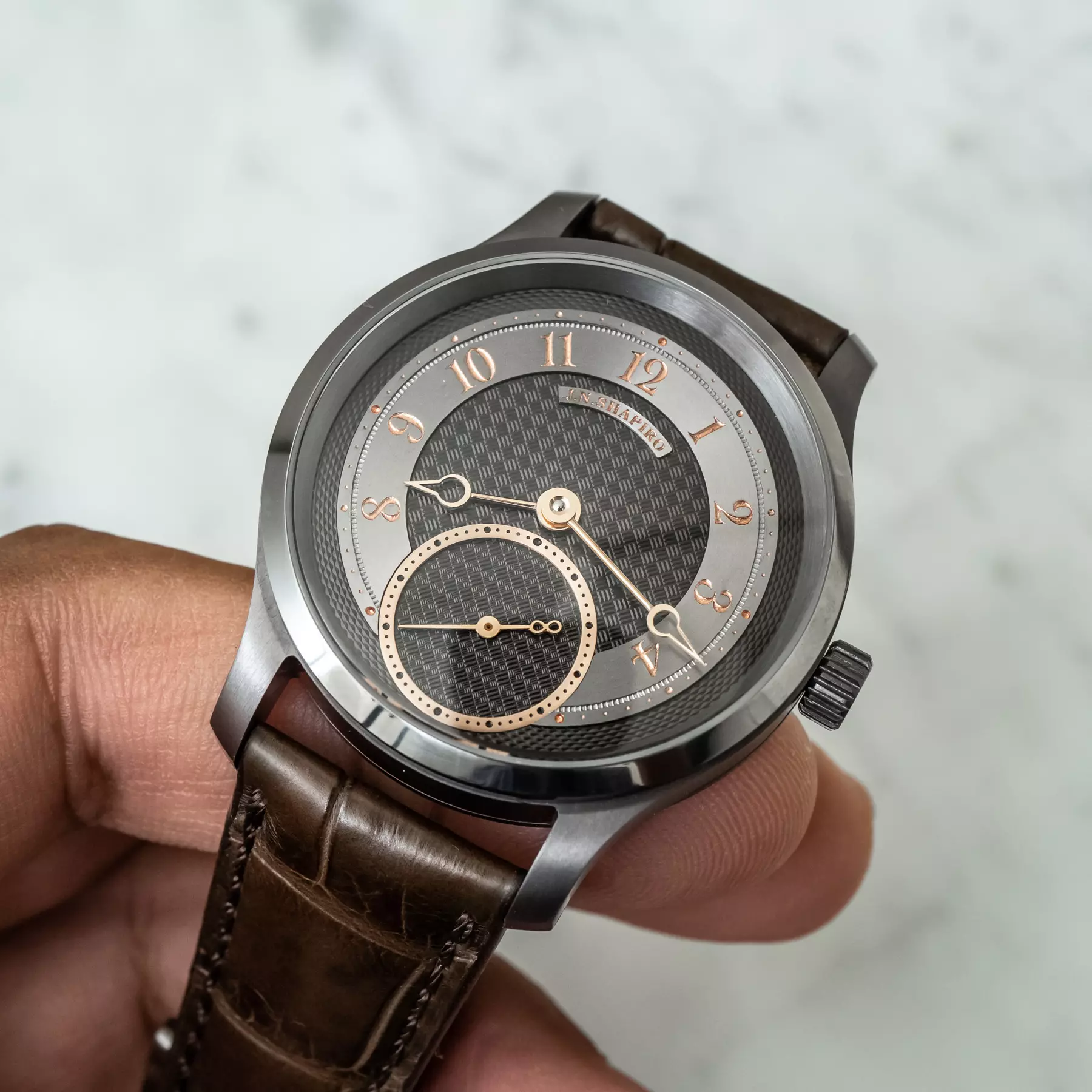 Hands-On Debut: J.N. Shapiro Infinity Tantalum Limited-Edition nga Mga Relo 2015_2