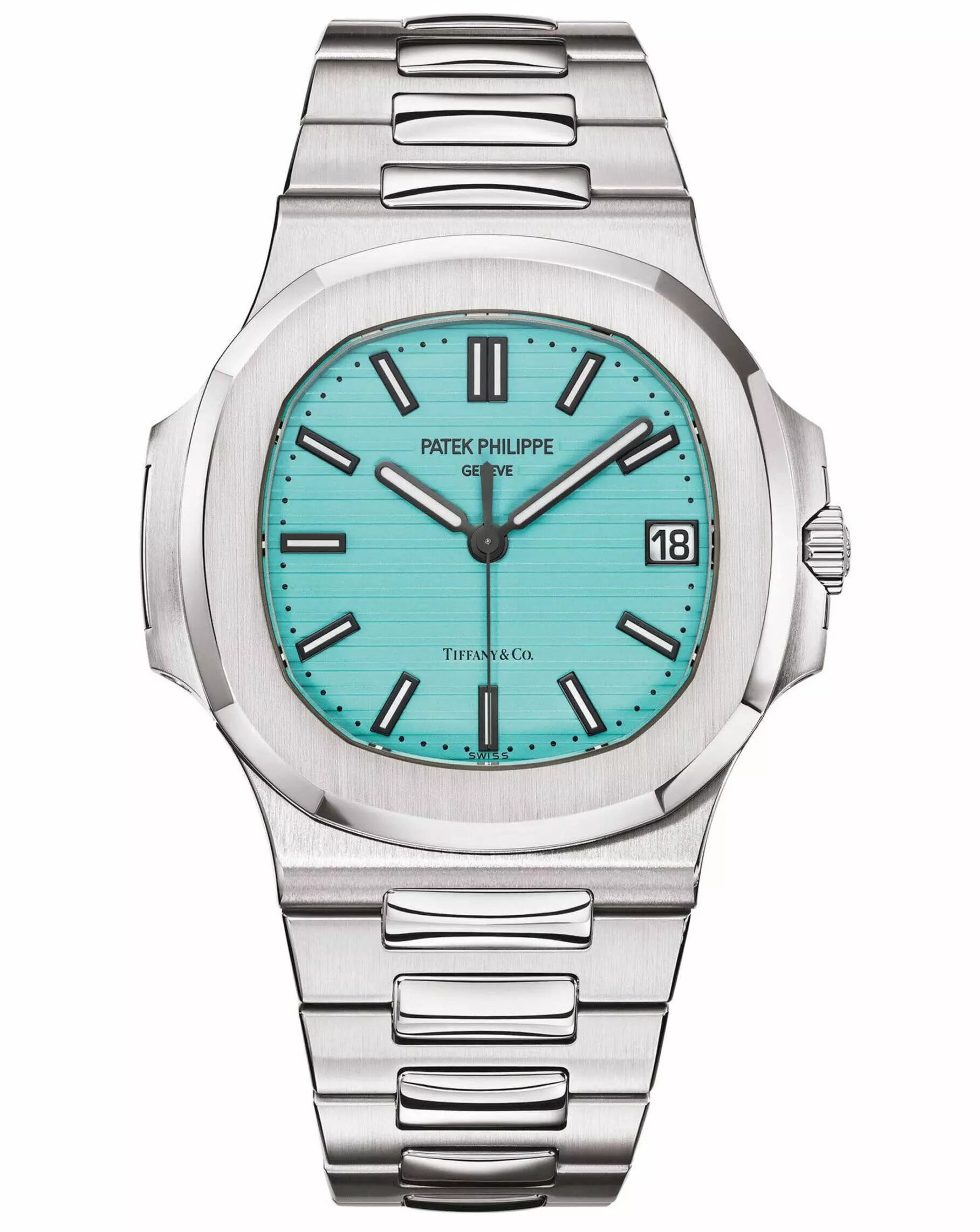 Patek Philippe Nautilus 5711/1A-018 'Tiffany & Co.' Horfðu á Debuts In Steel 2016_2