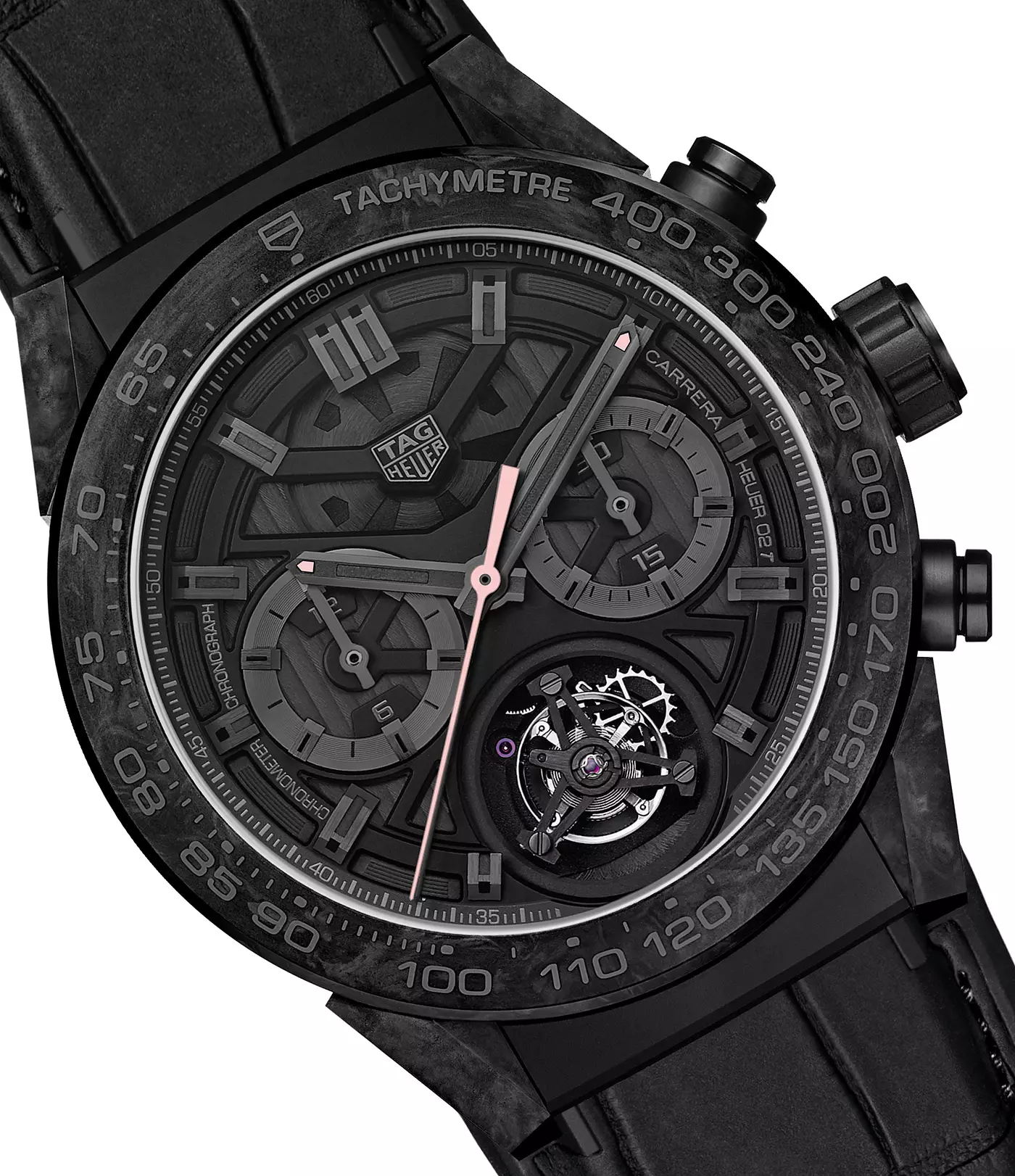 Saa ya Toleo Maalum la TAG Heuer Debuts Limited-Run Carrera Heuer 02T Tourbillon COSC 2019_3