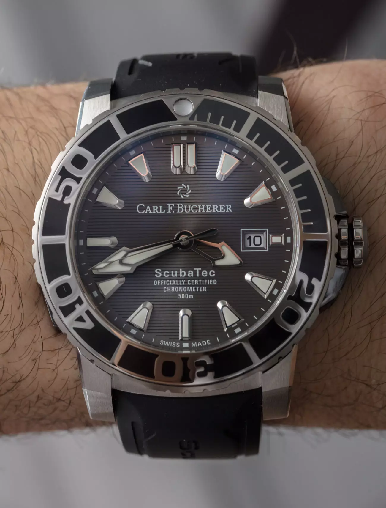 Carl F. Bucherer Patravi ScubaTec Watch & John Wick 3 Movie 20449_7