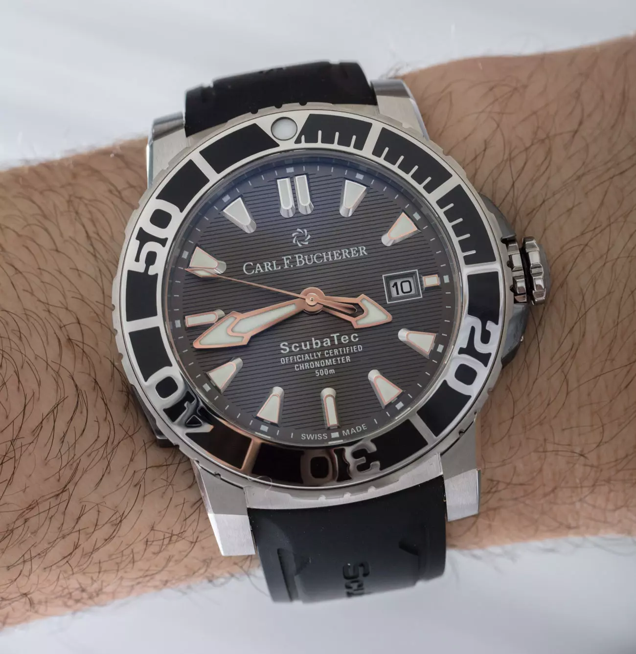 Carl F. Bucherer Patravi ScubaTec 手表和约翰威克 3 电影 20449_8