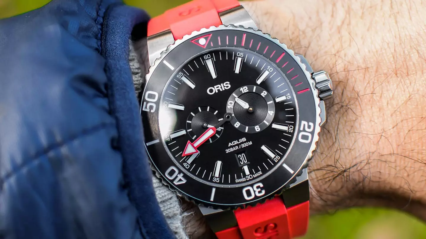 Oris Regulateur 'Der Meistertaucher' ឯកសារយោង 01 749 7734 7154-Set Watch Review