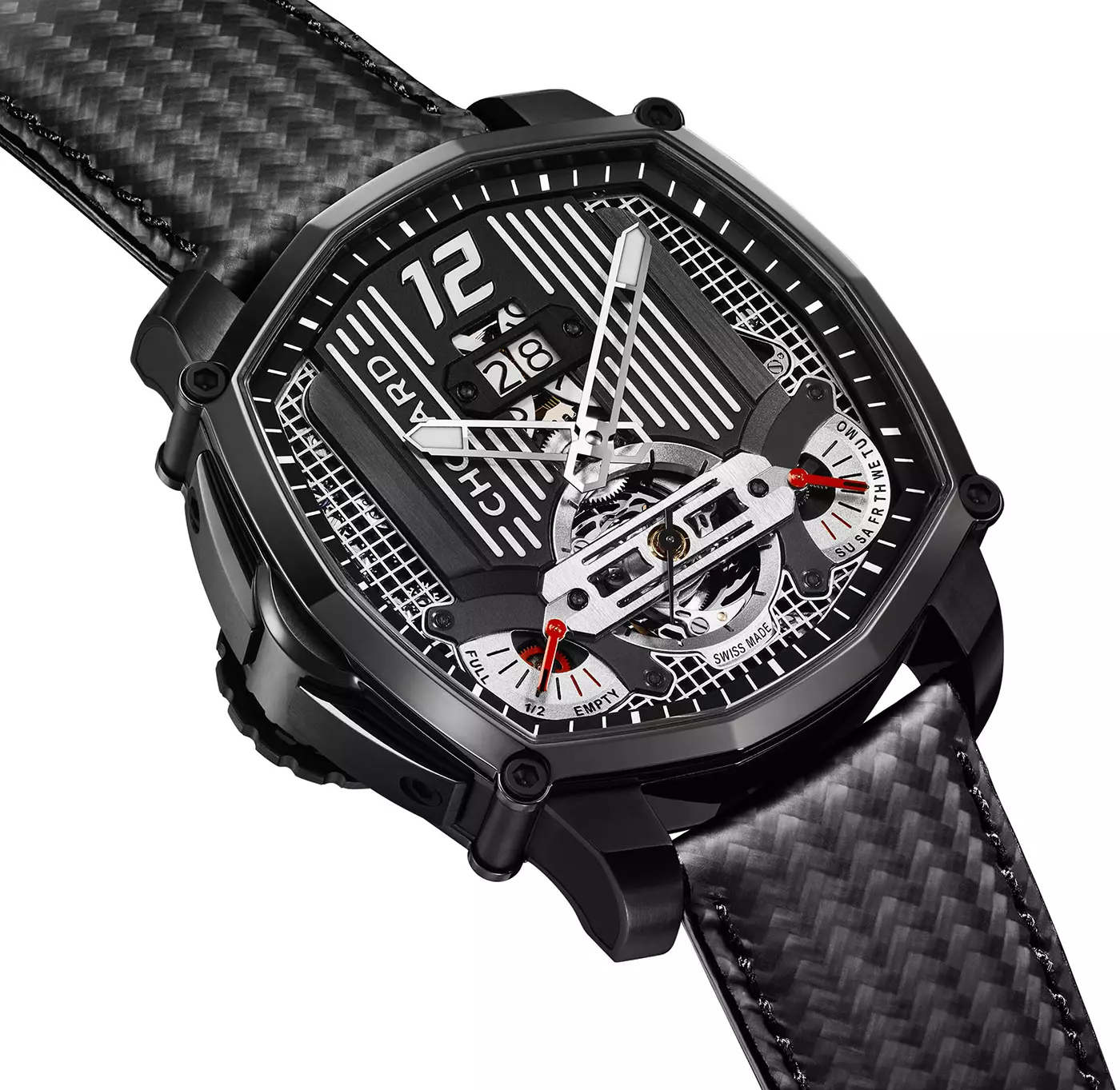 Chopard revela edição limitada Mille Miglia Lab One Watch com mecanismo Stop Tourbillon 20873_2