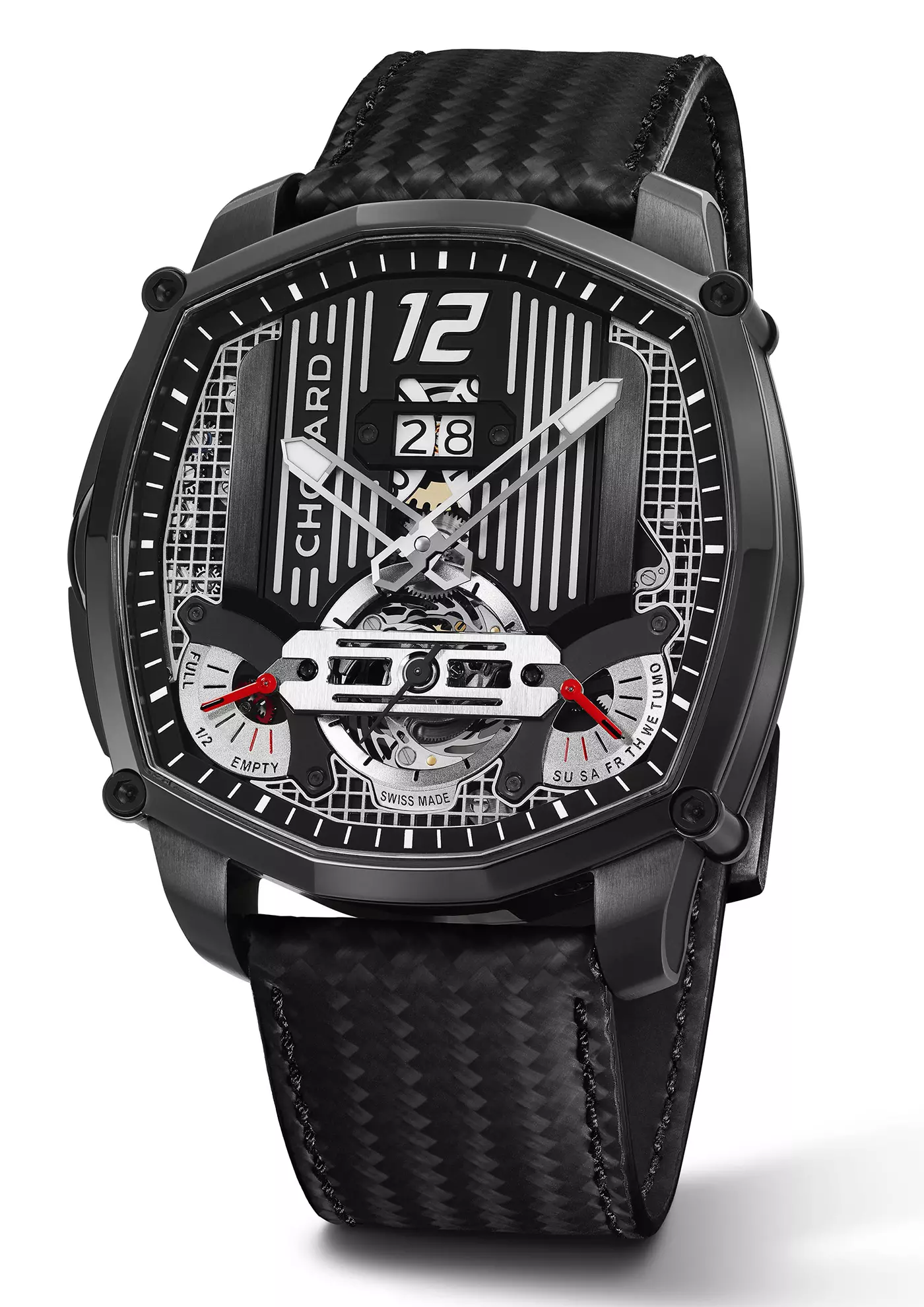 Chopard revela edição limitada Mille Miglia Lab One Watch com mecanismo Stop Tourbillon 20873_5