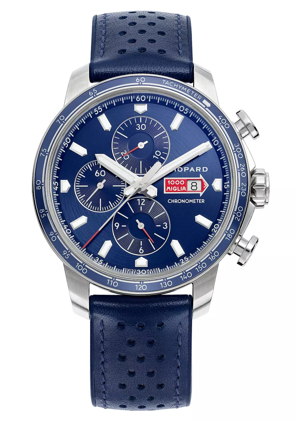 Chopard Debutas Limigitan Eldonan Mille Miglia GTS Azzurro Power Control Kaj Mille Miglia GTS Azzurro Chrono Horloĝojn 20893_6