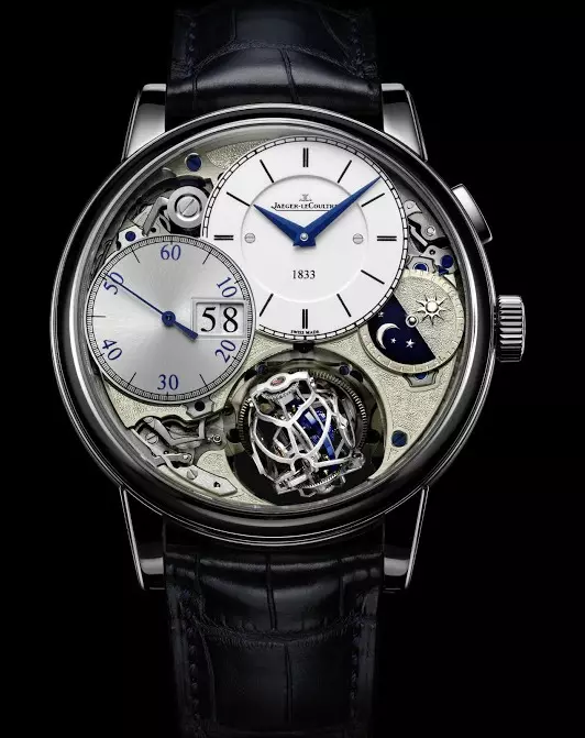 Jaeger-LeCoultre Master Grande традициясе Гиротурбиллон 3 юбилей карау фронт 11