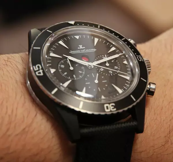 Jaeger-LeCoultre Jin Òkun Chronograph Cermet Watch Hands-On