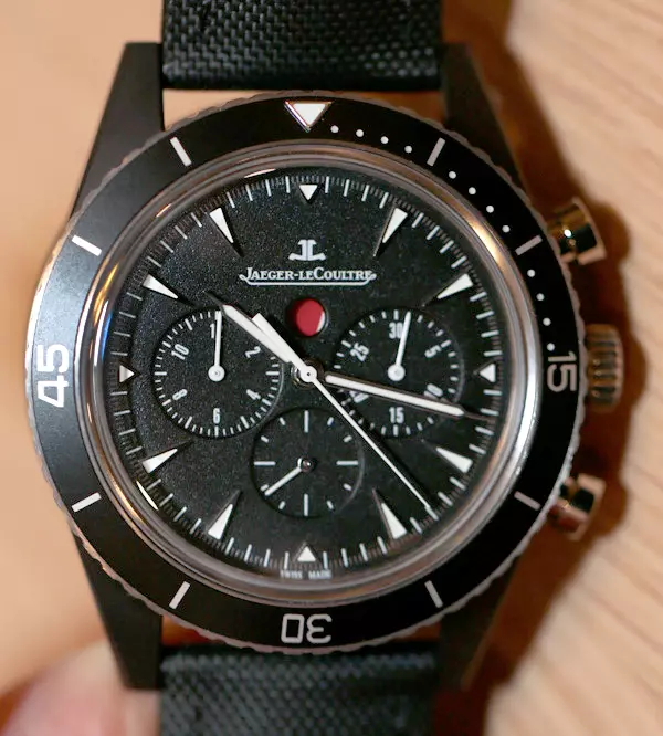 Jaeger-LeCoultre Dərin Dəniz Chronograph Cermet Watch Hands-On 2101_2