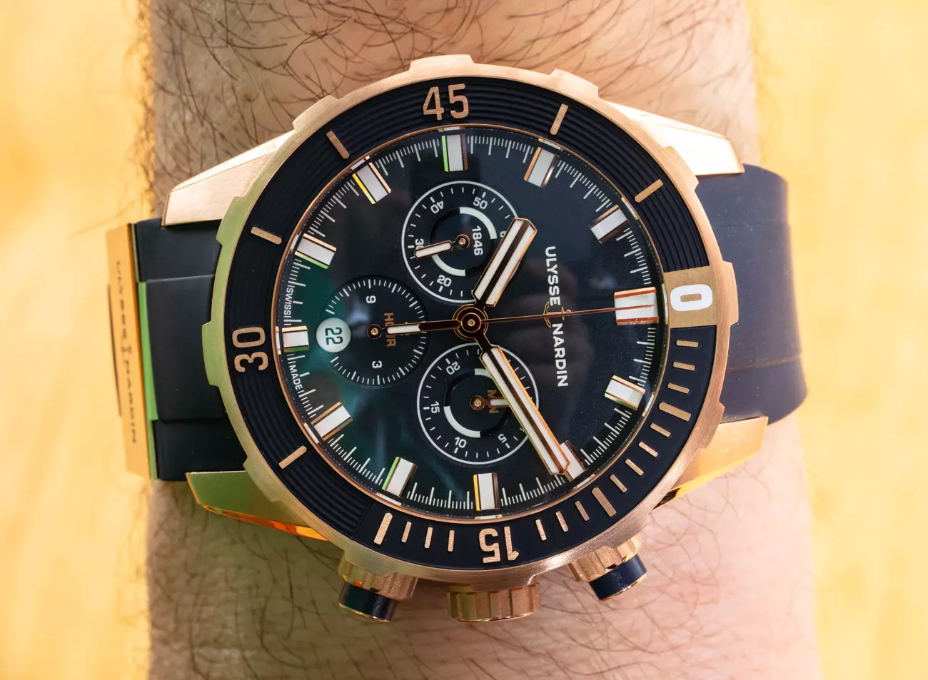 Watch Review: Ulysse Nardin Diver Chronograph 44 mm 21045_6