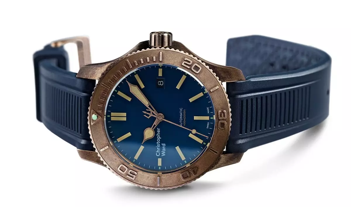 Christopher Ward C60 Trident Bronze Patinated Saib 21122_4