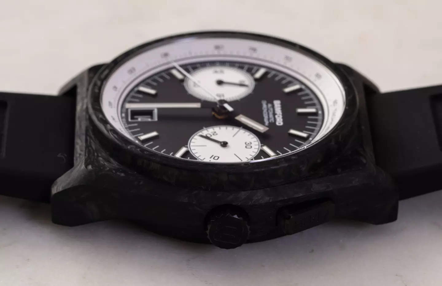 Bekijk review: Bamford B347 automatische monopusher chronograaf