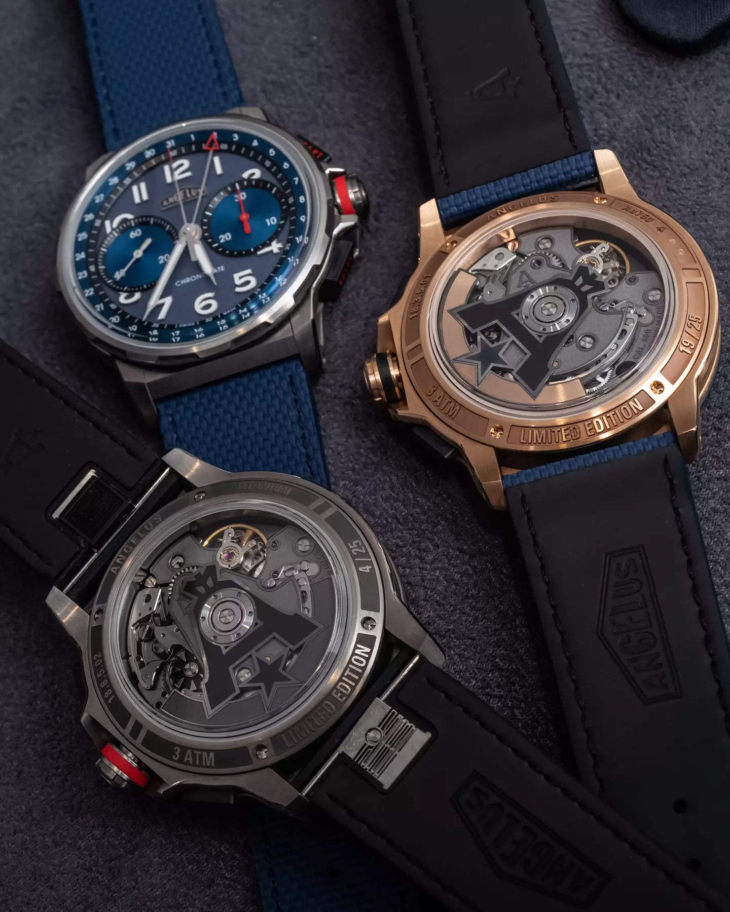 Hands-On: นาฬิกา Angelus Chronodate Limited-Edition 2169_4