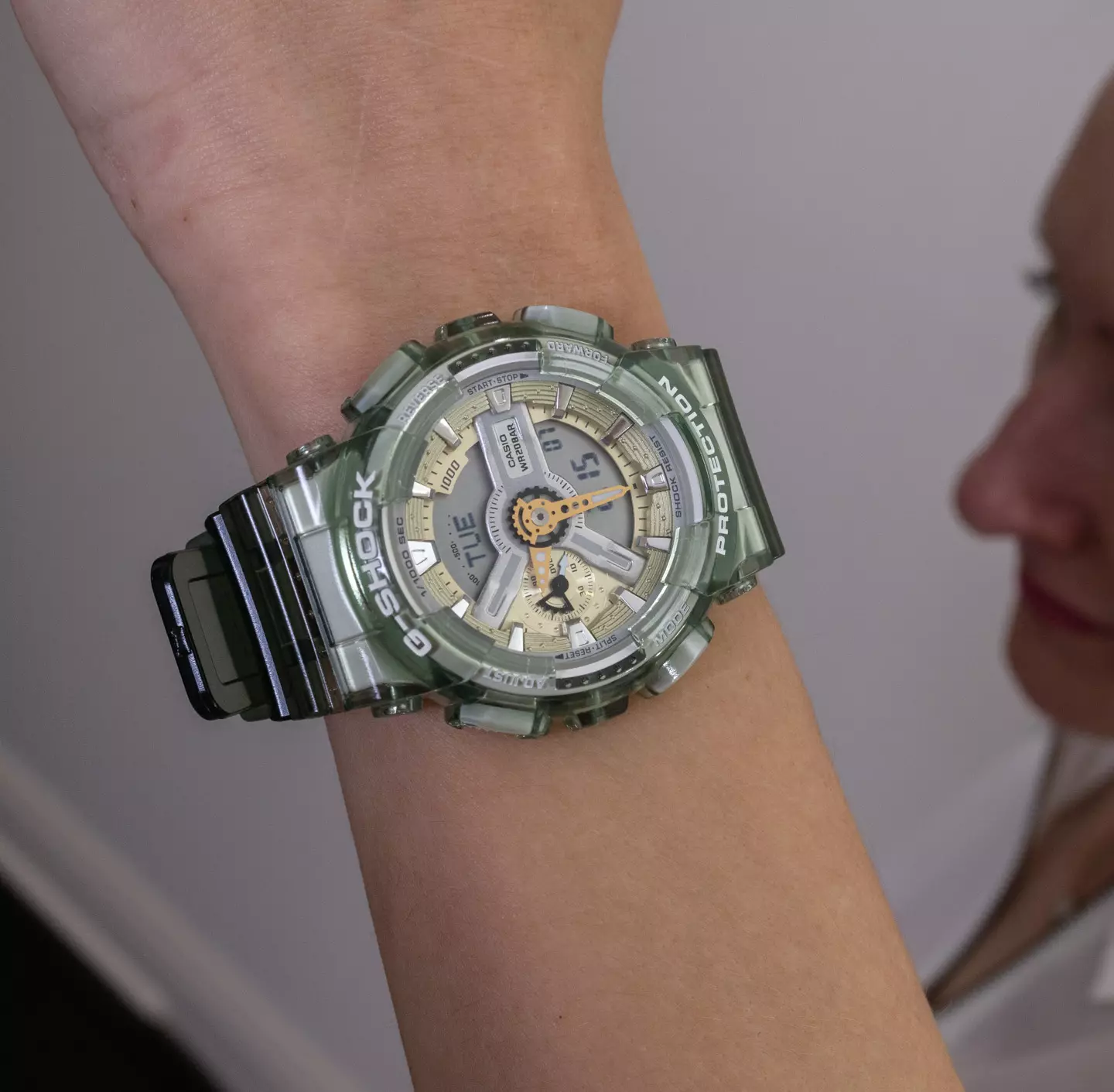 Casio debutearret G-Shock GMAS110GS horloazjes 2200_1