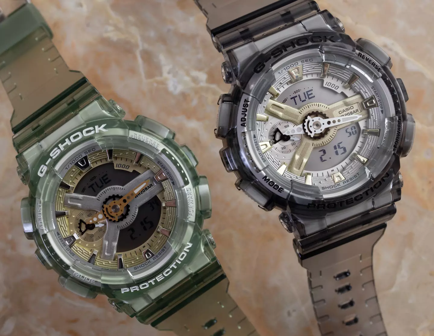 Casio ντεμπούτο ρολόγια G-Shock GMAS110GS 2200_5