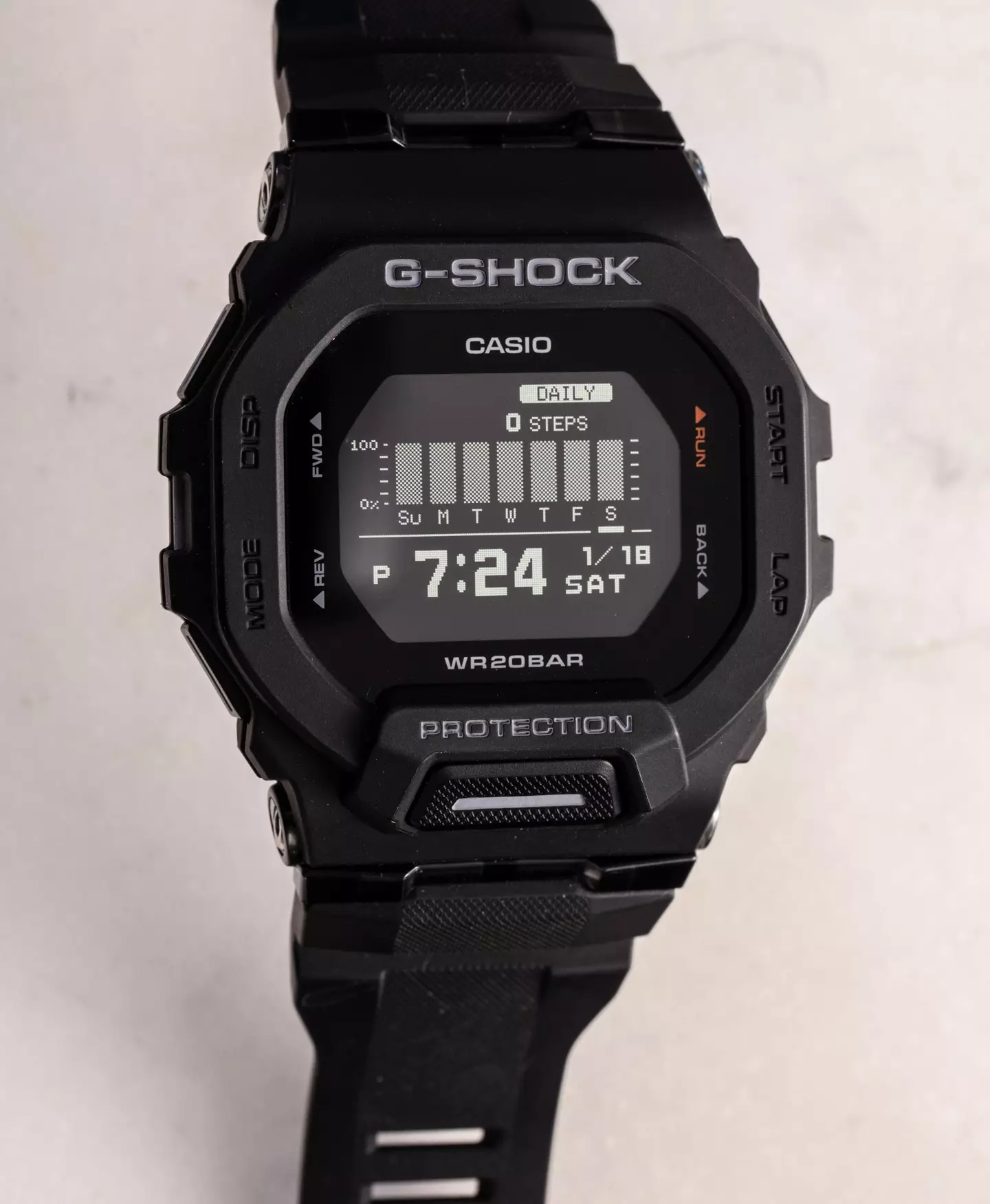 Gwylio Adolygiad: Casio GBD200 Lefel Mynediad Bluetooth MiP G-Shock SYMUD 2206_2