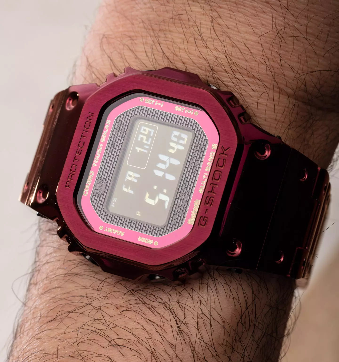 Hands-On: Casio G-Shock GMWB5000RD-4 Red Metal Watch 2216_6