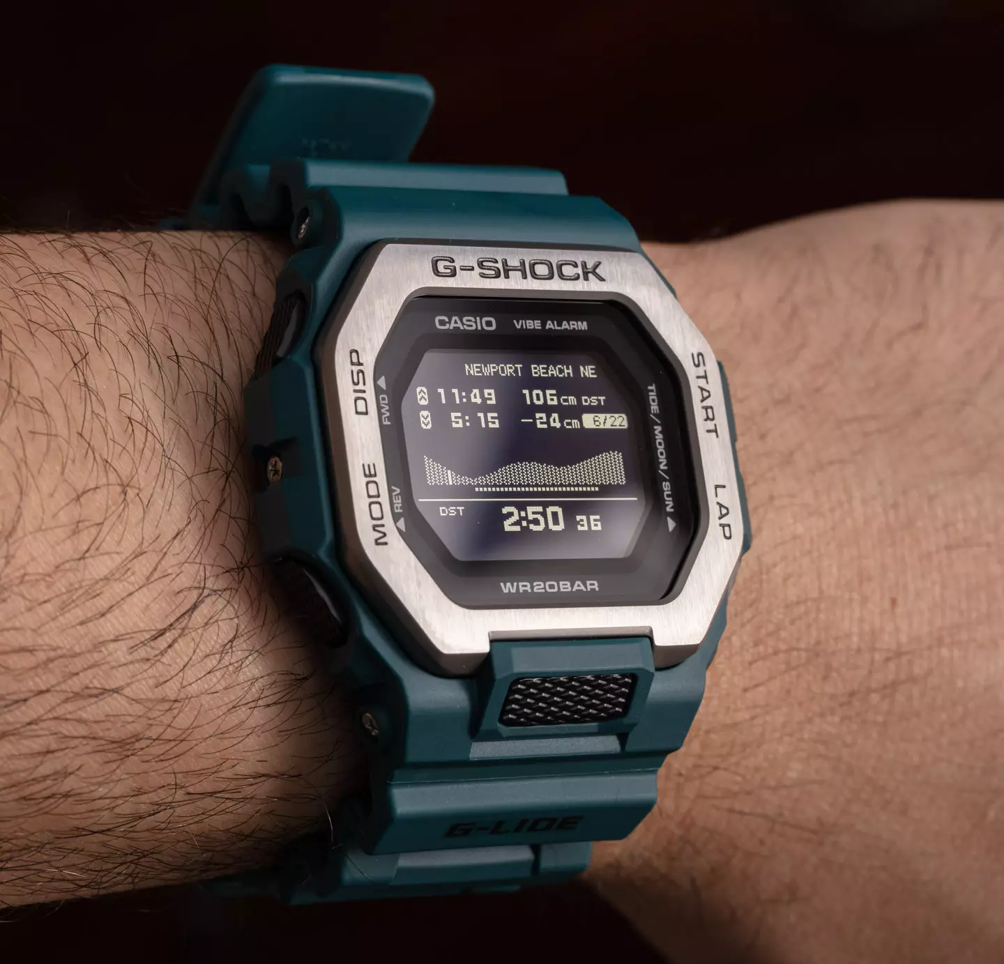 Praktiline: Casio G-Shock G-Lide GBX100-2 loodete kaardikell 2222_2